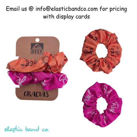 Custom Scrunchies | For Sale at Elastic Band Co.