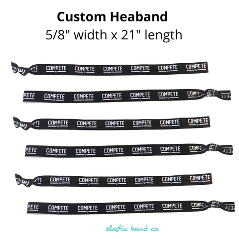 Custom Headbands | For Sale at Elastic Band Co.